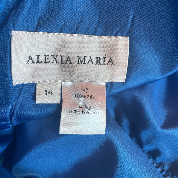 Alexia Maria | Dresses | Alexia Maria Dress One Shoulder Bow Detail W ...